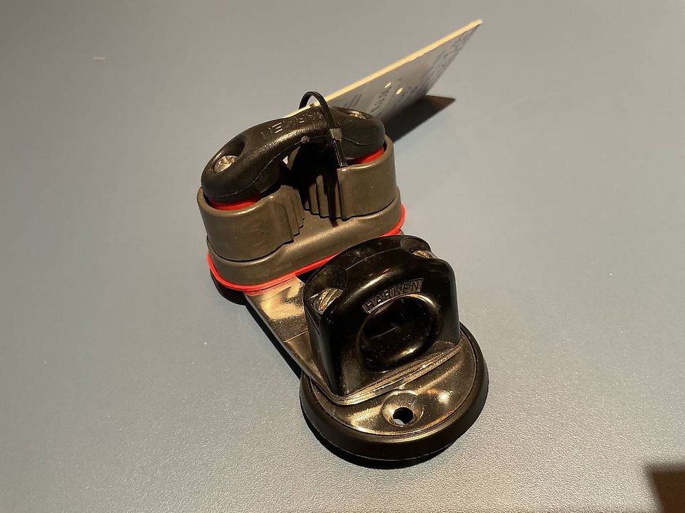 Harken Dreh-Basis mit Leitöse und Cam-Matic (Neu (gemäss Beschreibung ...