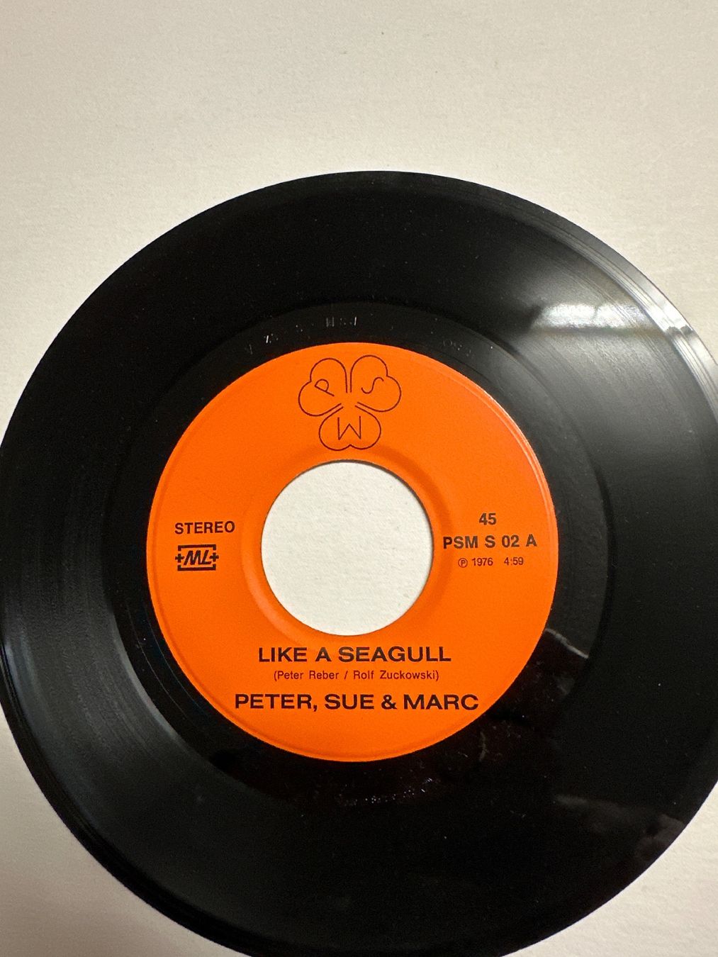 Peter, Sue & Marc - Like a seagull (Rare Single 1976) (Gebraucht) in ...