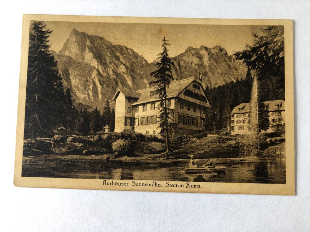 Kurhäuser Sennis-Alp Station Flums 1923 (Gebraucht) in Pfäffikon ZH für ...