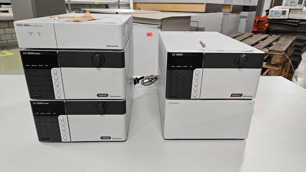 Shimadzu Prominence HPLC Modules – LC-20AD Nano ×2, LC-20AD (Gebraucht ...