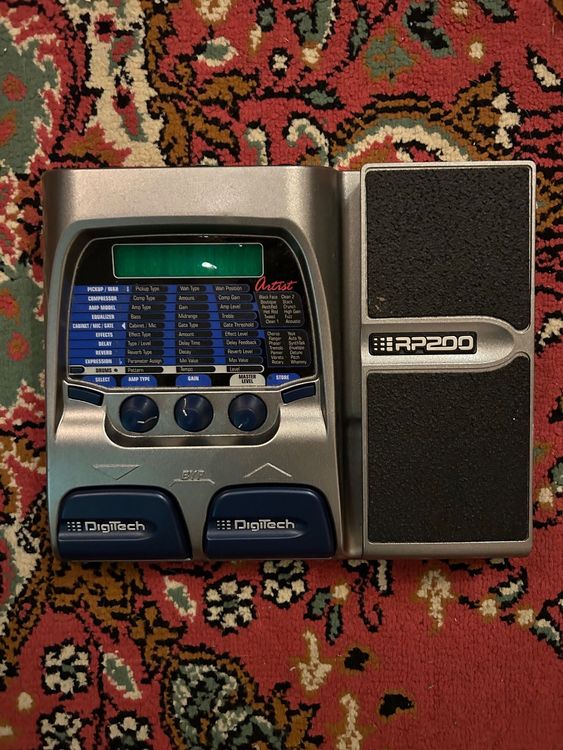 Digitech RP200A Gitarren Effektgerät Fußpedal Top Zustand (Gebraucht ...