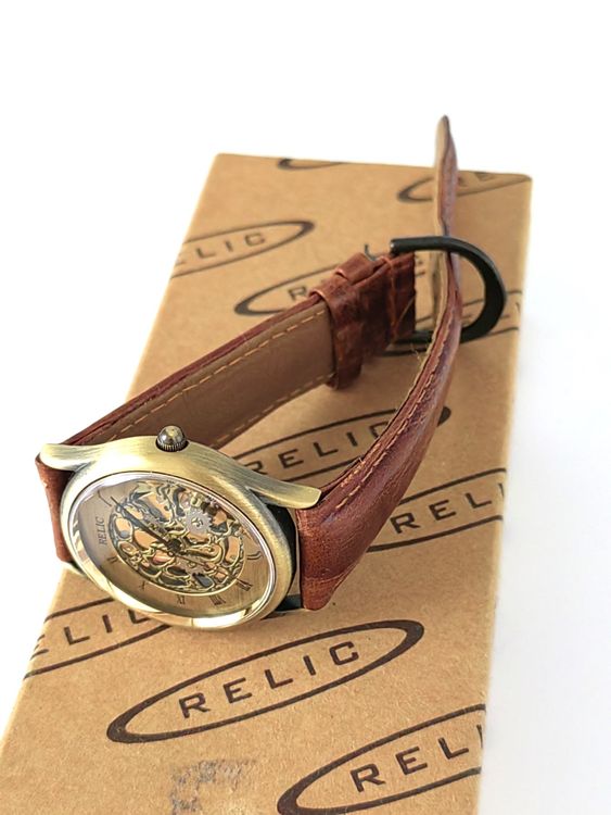 Vintage Armbanduhr Relic von Fossil, Neu, in Originalbox,Rar (Neu und ...