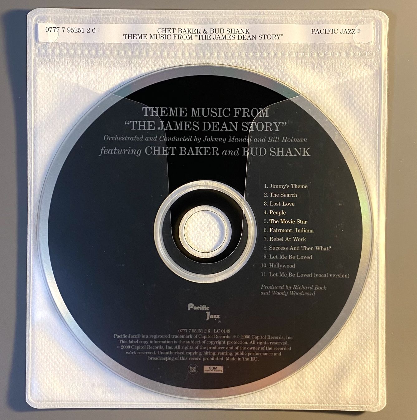 Baker Chet - Theme Music From The James Dean Story (CD) (Gebraucht) in Reinach AG für CHF 4 ...