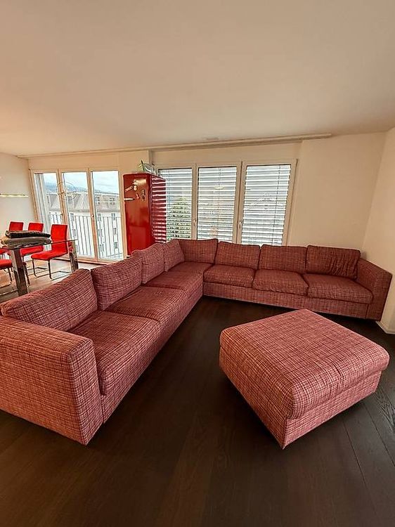 IKEA Sofa VIMLE in rot mit Hocker (Gebraucht) in Gossau SG für CHF 280 ...