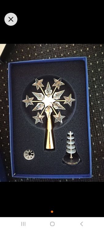Swarovski Baumspitze Weihnachten (Neu (gemäss Beschreibung)) in Zermatt für CHF 290 – mit ...