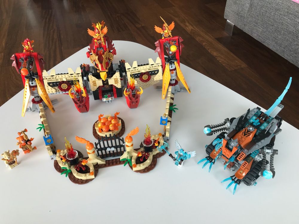 LEGO 70146 Chima Phoenix Fliegender Feuertempel - komplett | Kaufen auf ...
