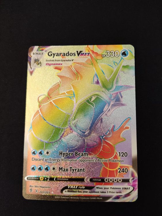 Gyarados VMAX Rainbow EN - Pokémon Evolving Skies | Kaufen auf Ricardo
