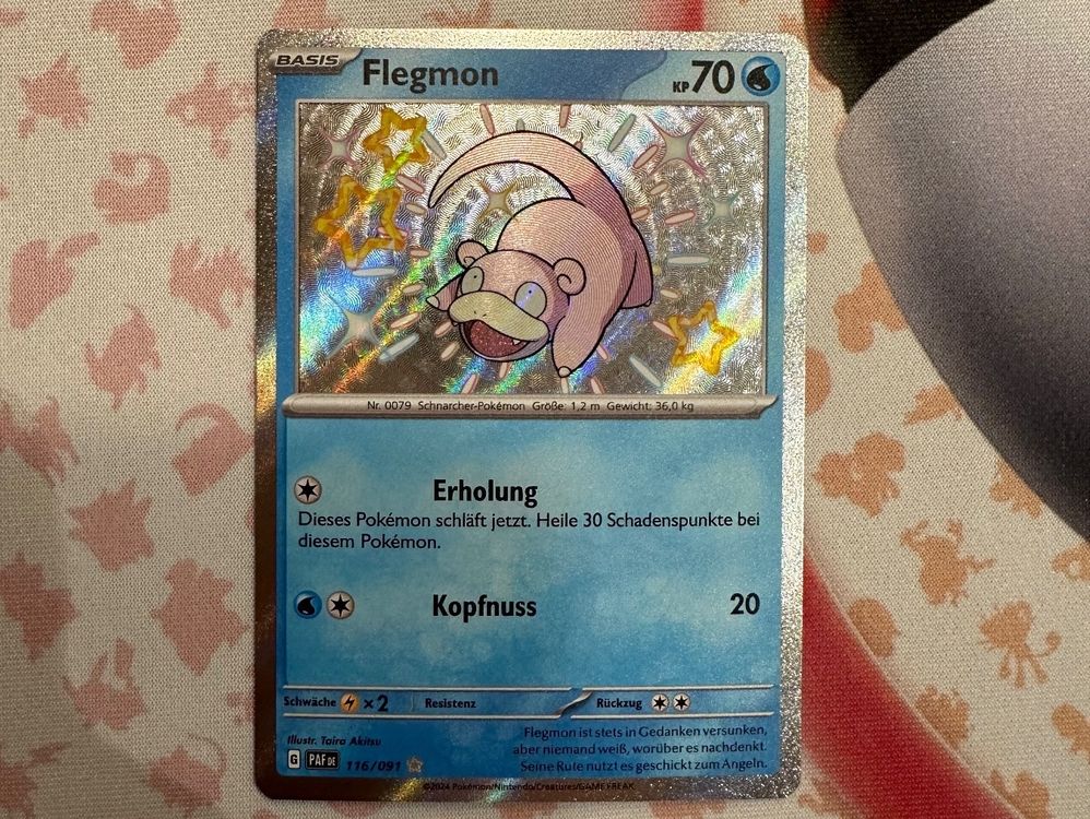 Flegmon PAF 116/091 DE Pokemon Paldeas Schicksale (Neu (gemäss ...