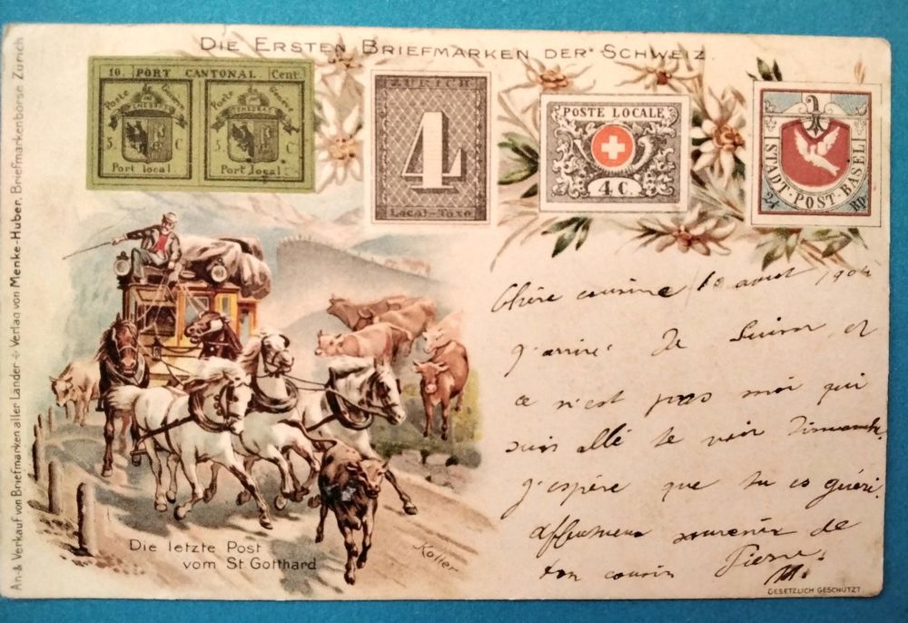 Die Ersten Briefmarken der Schweiz 1904 | Kaufen auf Ricardo
