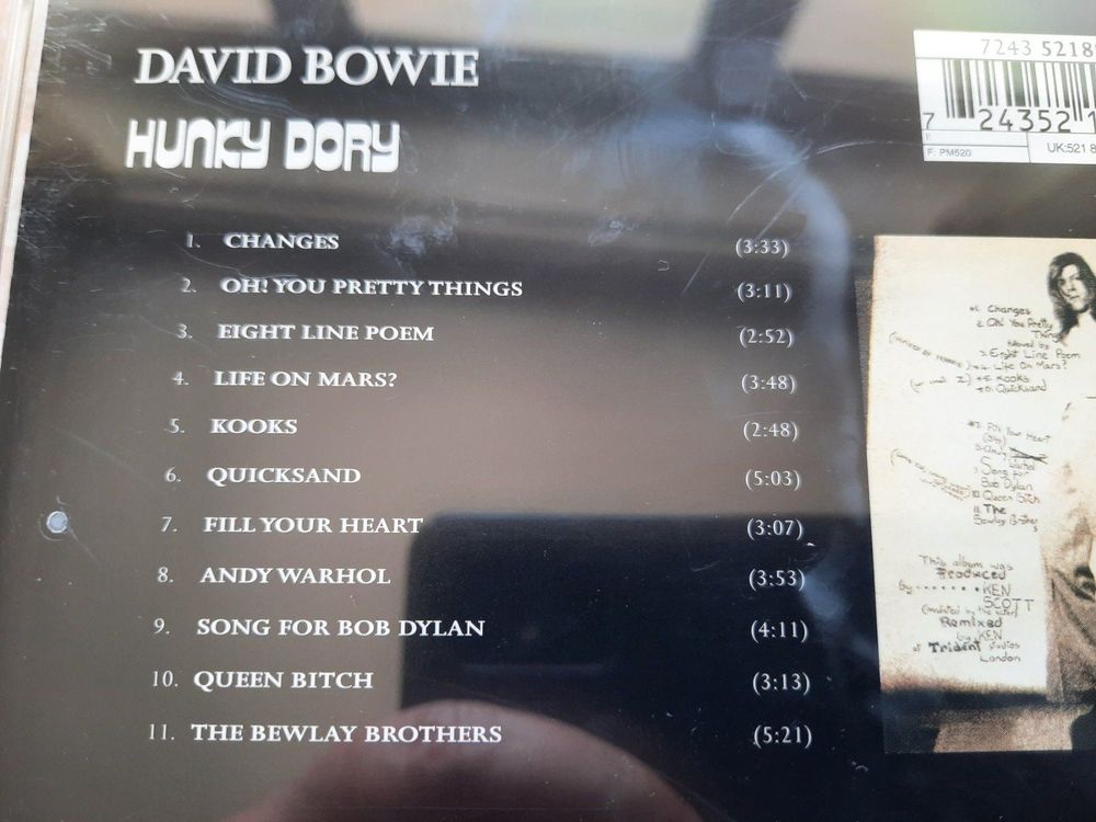 Cd David Bowie - Hunky Dory | Kaufen auf Ricardo