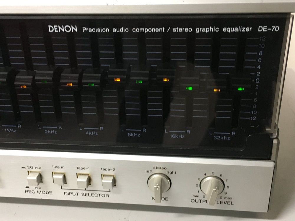 DENON DE-70 Stereo Graphic Equalizer (Gebraucht) in für CHF 161 – mit ...