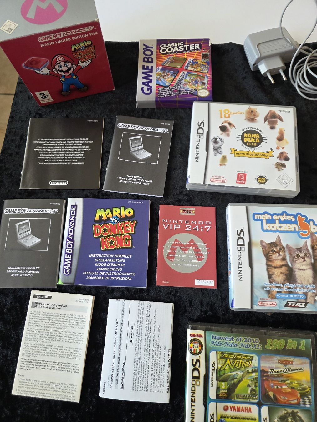 Nintendo DS + Gameboy Advance SP Konsole mit Spielen etc (Gebraucht) in ...