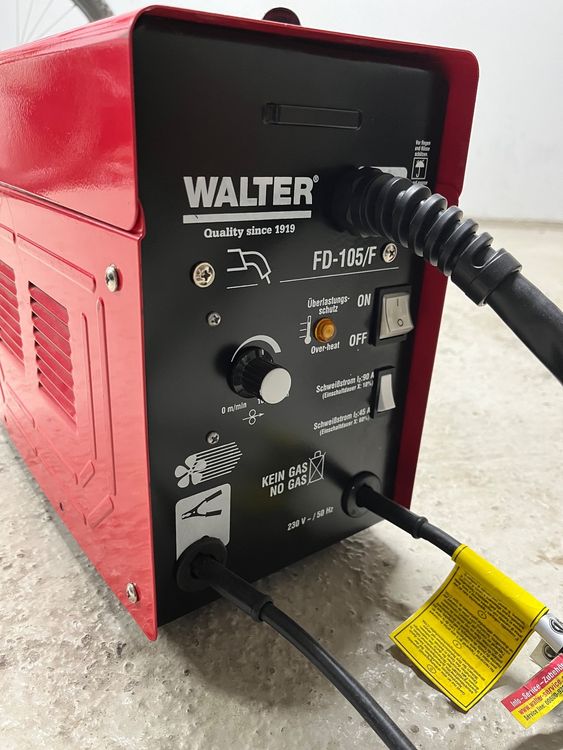 Schweissgerät WALTER FD-105/F Fülldraht (Gebraucht) in Zürich für CHF ...