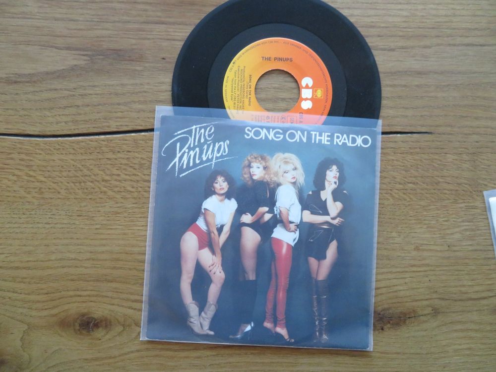 The Pinups - Song On The Radio 7" Single Schallplatte Top! (Neu (gemäss ...