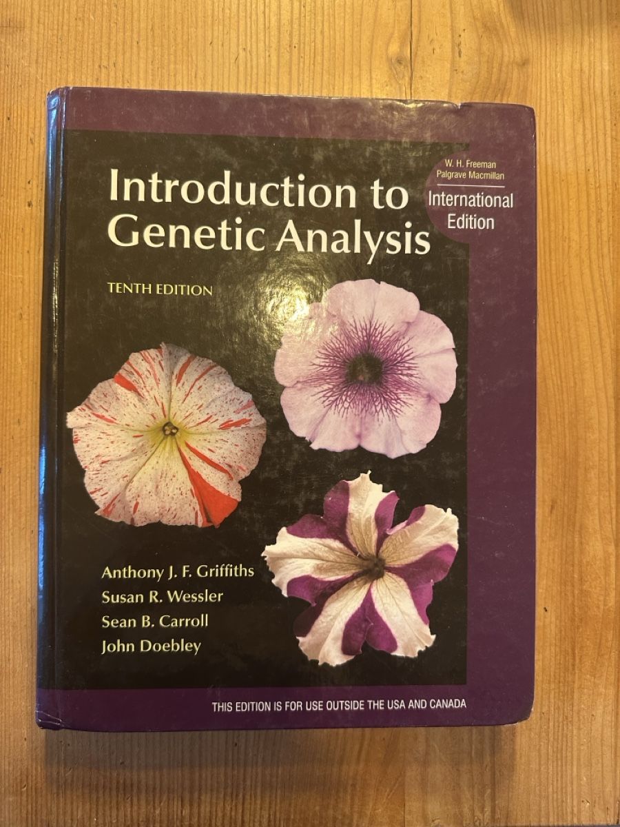 Genetik Lehrbuch - Introduction to Genetic Analysis (Gebraucht) in ...