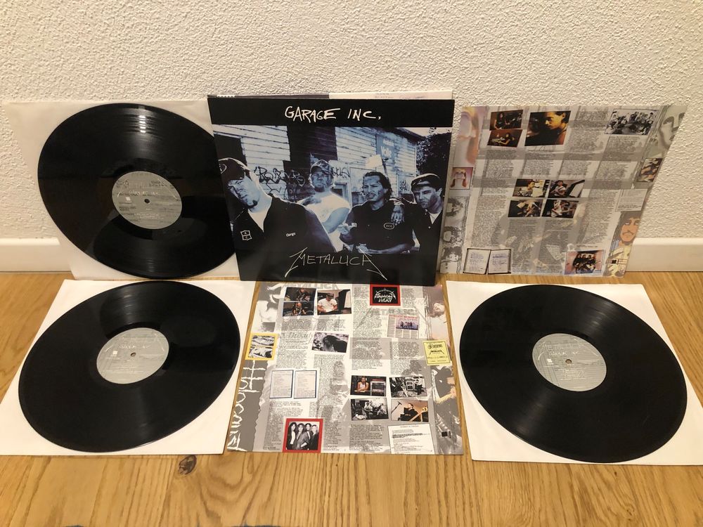 METALLICA - GARAGE INC. LP +INSERTS METAL (Gebraucht) in Zofingen für ...