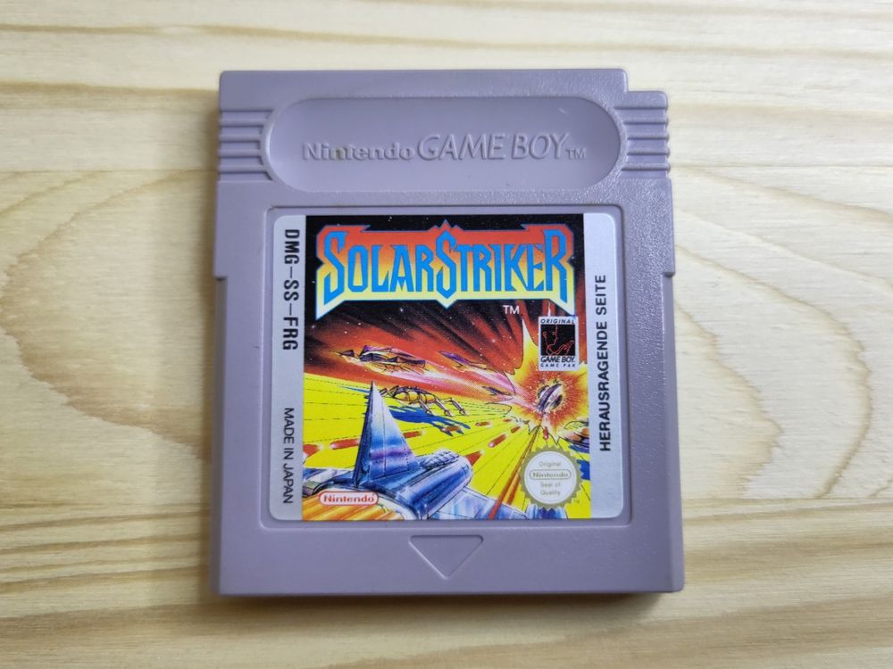 Solar Striker Game Boy GB Nintendo (Gebraucht) in Zug für CHF 14.75 ...