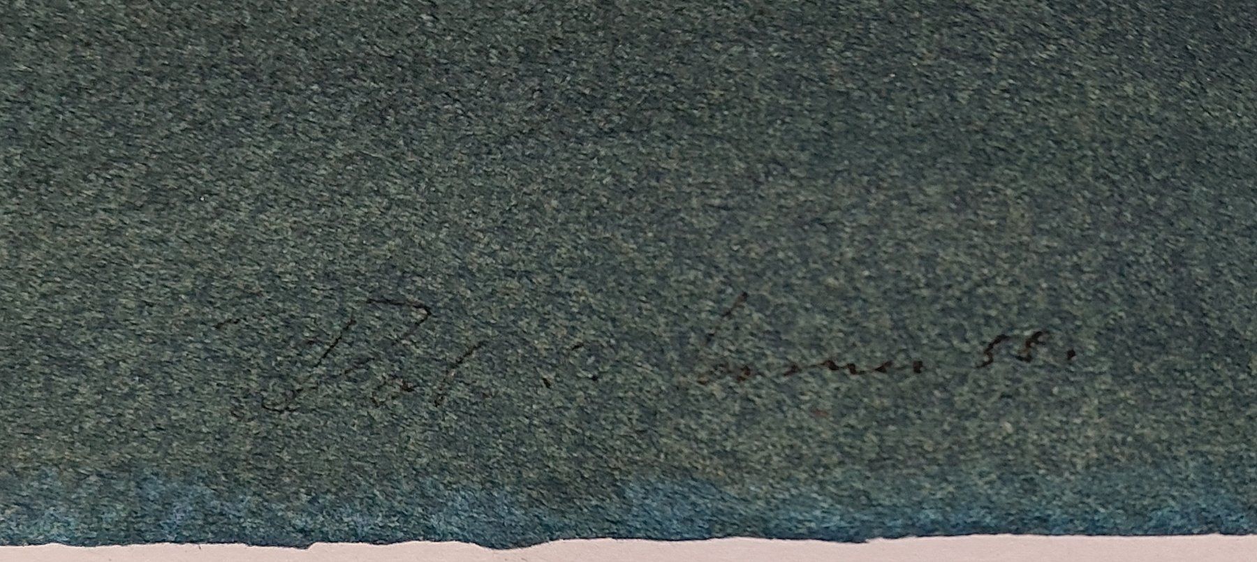 ROBERT SALOMON GESSNER (1908 - 1982) - AQUARELLE (Neu und ...