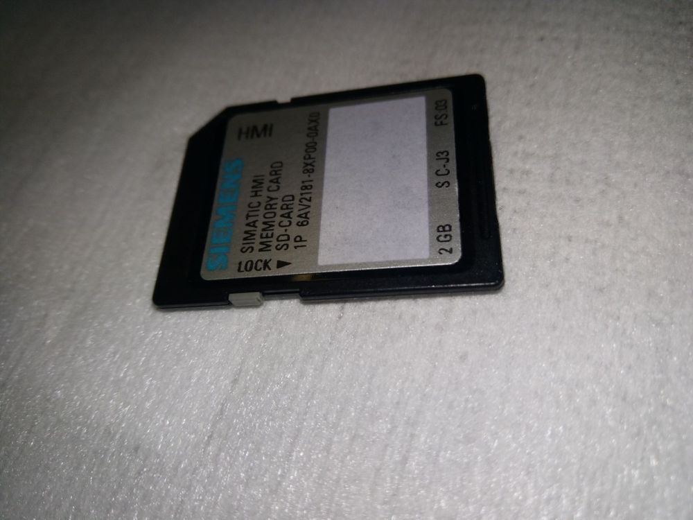 Siemens HDMI. SIMATIC Karte (Gebraucht) in Steinach für CHF 19.9 – mit ...