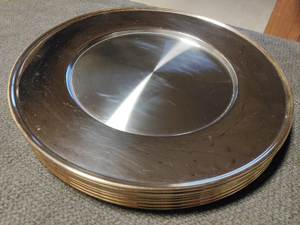 Platzteller Spring Made in Switzerland Inox 18/10 (Gebraucht) in ...