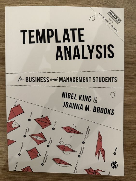 Template Analysis, Business & Management Students Book | Kaufen auf Ricardo