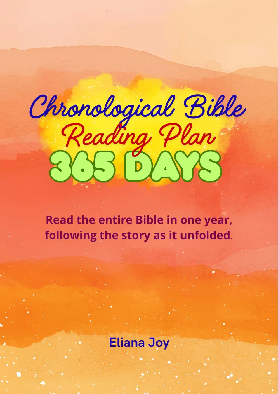 Chronological Bible Reading Plan 365 Days (KJV) ebook PDF (Neu (gemäss ...