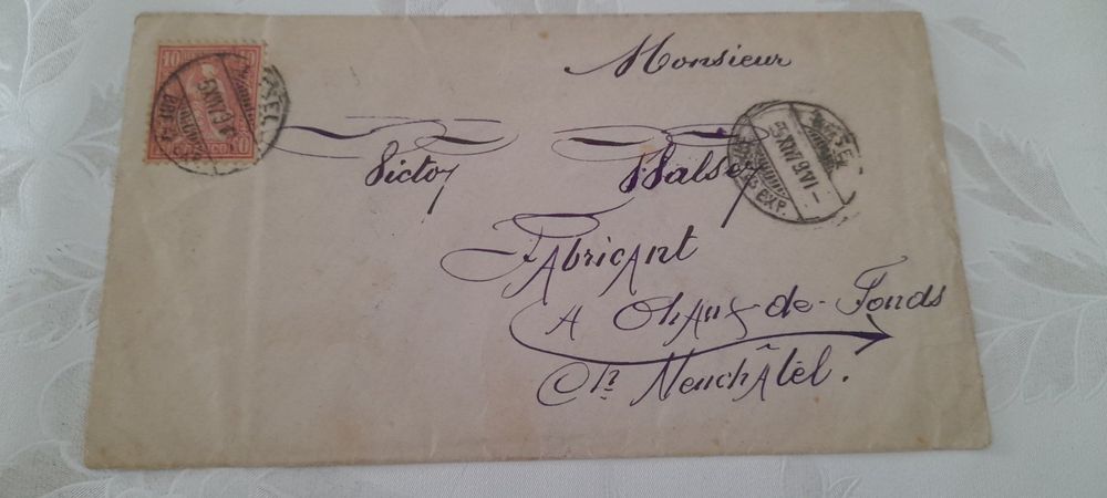 Alt Schweizer Brief mit sitzender Helvetia | Kaufen auf Ricardo