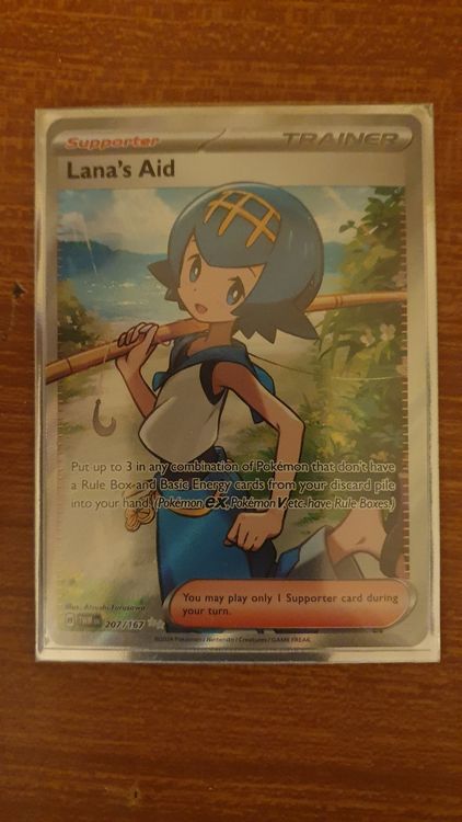 pokemon Lana’s Aid 207/167 Full Art Ultra Rare | Kaufen auf Ricardo