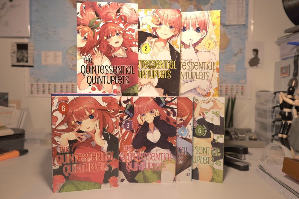 Quintessential Quintuplets Manga Box Set 1-7 Eng. (Neu (gemäss ...