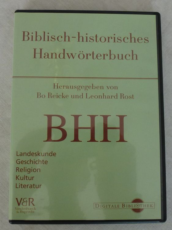 Digitale Bibliothek - Biblisch-historisches Handwörterbuch | Kaufen auf Ricardo