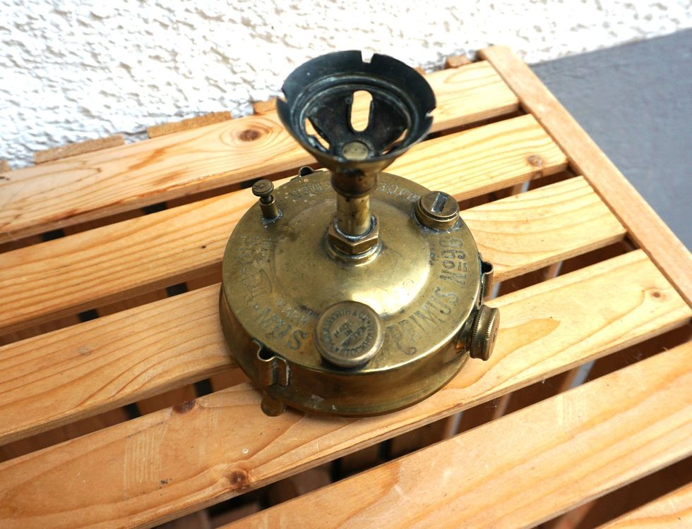 PRIMUS No 96 Kocher Spiritus Schweden Antik Camping Messing (Gebraucht ...