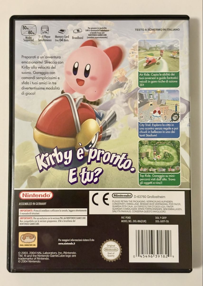 Kirby Air Ride Nintendo GameCube - LIKE NEW with points Mint (Neu ...