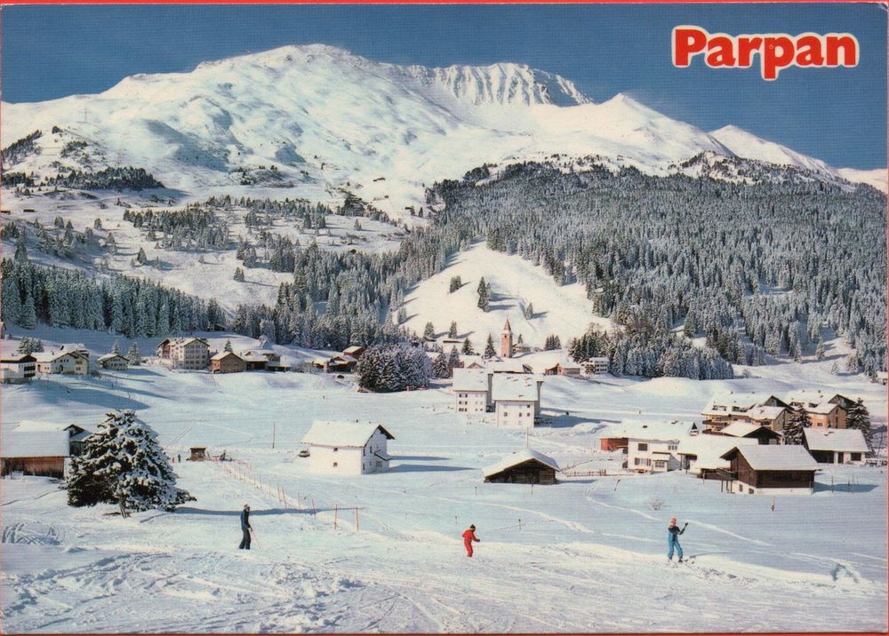 PARPAN gegen das Skigebiet von Alp Stätz, Skilift | Kaufen auf Ricardo