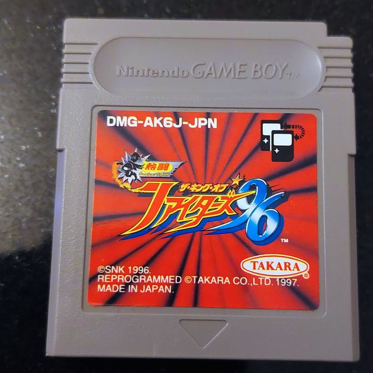 KING OF FIGHTERS 96 (JAP) - NINTENDO GAME BOY (Gebraucht) in Spiegel b ...