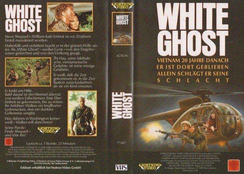 White Ghost (USA 1988) Lightning Video VHS 1989 | Kaufen auf Ricardo