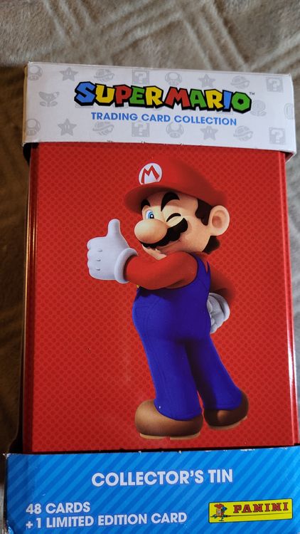 Super Mario Trading Card Collection / Panini Box (Neu und ...