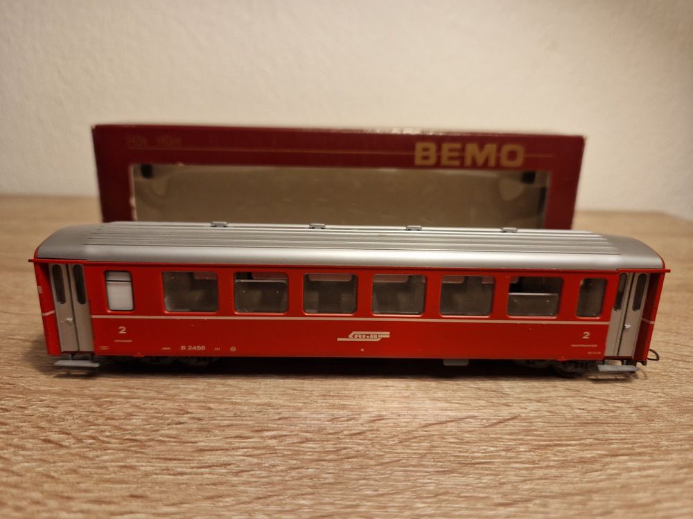 Bemo 3255 126 Personenwagen 2.Kl RhB H0m OVP NEU (Neu und originalverpackt) in St-Aubin-Sauges ...