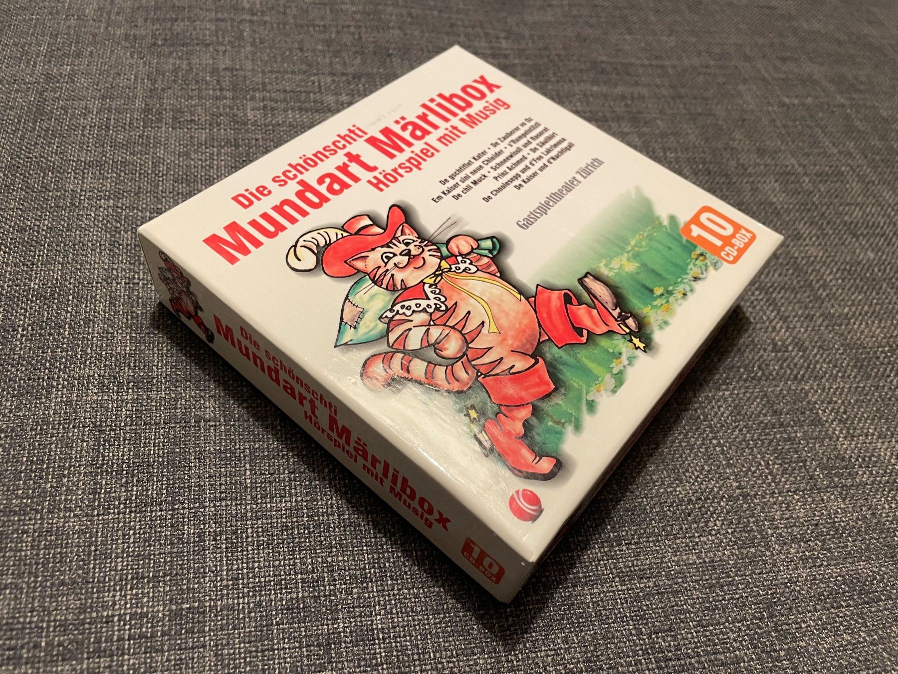 DIE SCHÖNSCHTI MUNDART MÄRLIBOX (10-CD BOX) GASTSPIELTHEATER (Gebraucht ...