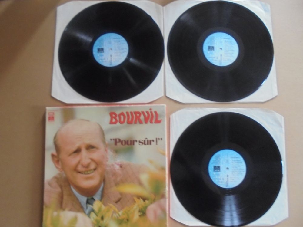 Bourvil " Pour sûr " coffret 3 x LP France 1977 (Gebraucht) in Crissier ...