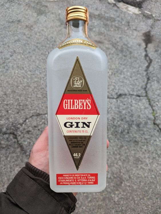 Gilbey's London Dry Gin 1960s 75 cl (Neu (gemäss Beschreibung)) in ...