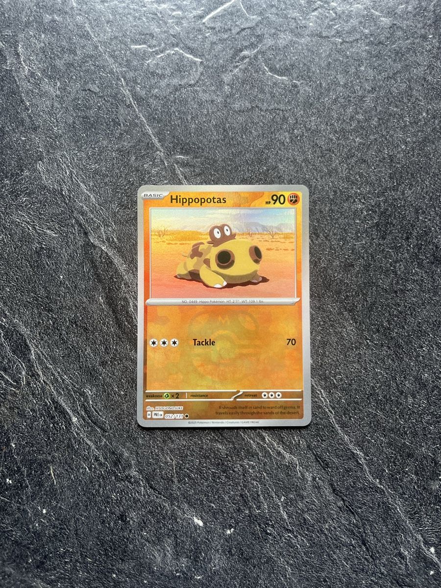 🇬🇧 Hippopotas masterball - Prismatic evolution - 052/131 (Neuf (Voir ...