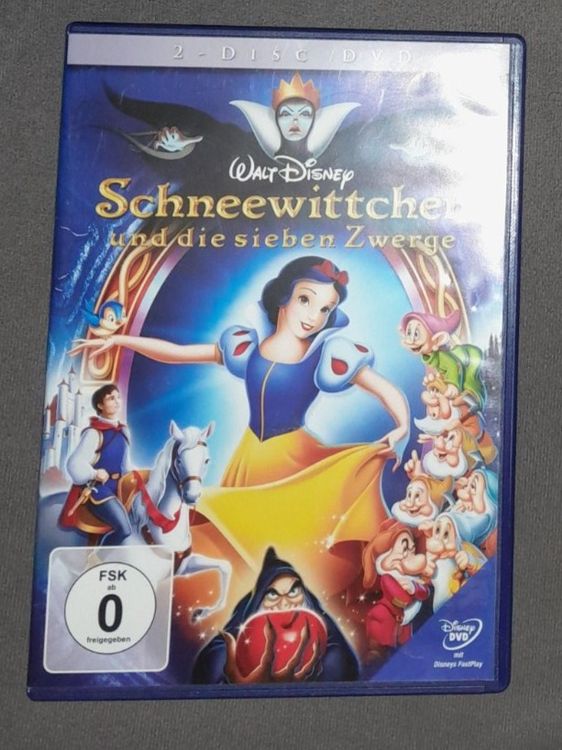 Schneewittchen und die 7 Zwerge - Walt Disney - Kult DVD (Gebraucht) in ...