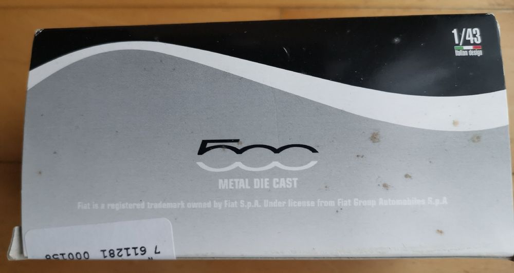 Modellauto Fiat 500 Juventus 1/43 | Kaufen auf Ricardo