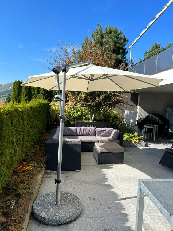 Glatz 360° Schattenspender, Parasol, Sonnenschirm (Gebraucht) in Einsiedeln für CHF 200 – nur ...