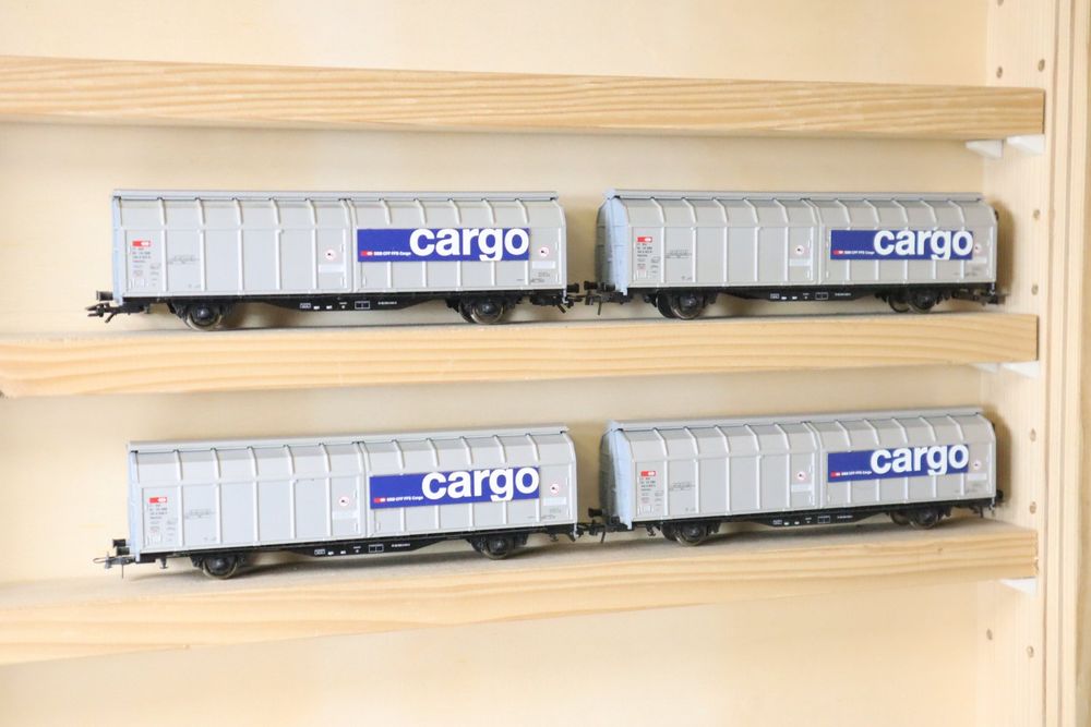 Roco 4 x SBB Cargo Güterwagen - Set H0 | Kaufen auf Ricardo