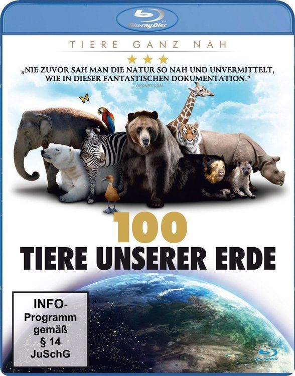 100 Tiere unserer Erde DOKU bluray NEU | Kaufen auf Ricardo