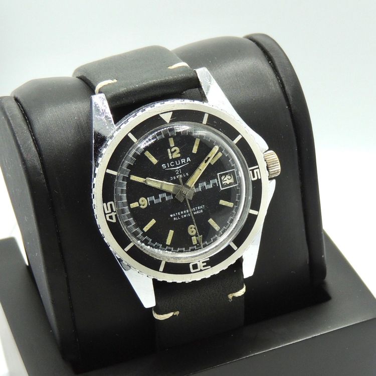 Montre Sicura Diver Automatic vintage - rare (D'occasion) à Lausanne ...