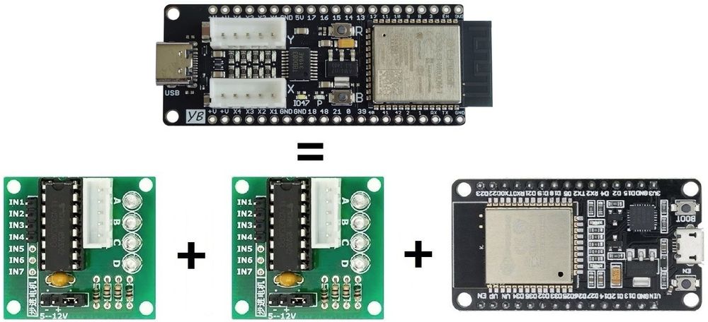 YB-ESP32-S3-DRV DevBoard: 8-Channel Driver IC, PSRAM, USB-C (Neu und ...