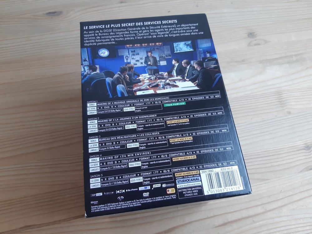 Le Bureau des Légendes Coffret complet Saisons 1 à 5 DVD | Kaufen auf Ricardo