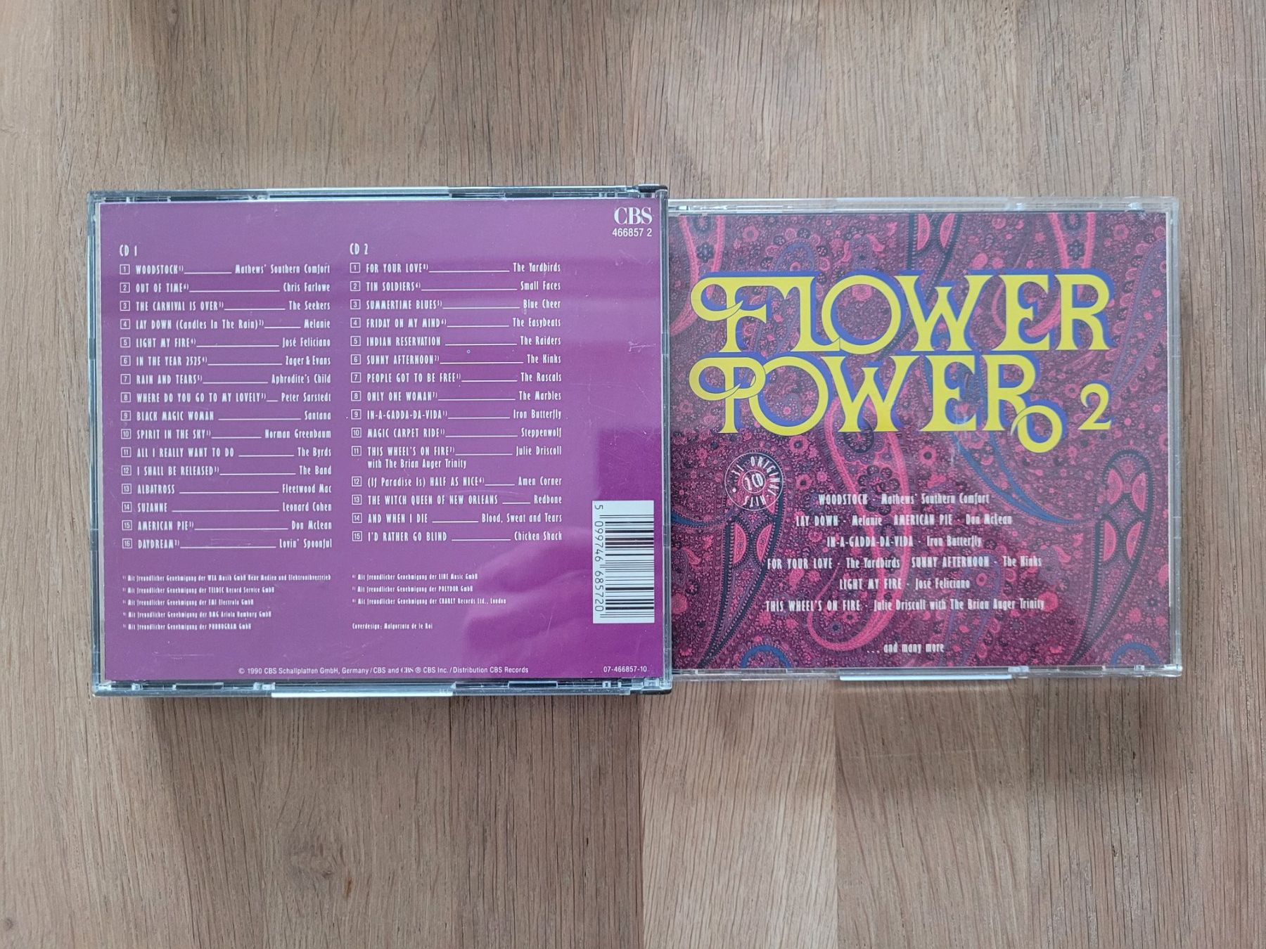 DCD Various - Flower Power 2, 1990 (Gebraucht) in Nebikon für CHF 2 ...